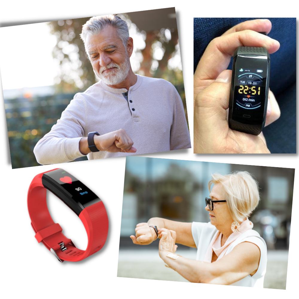 Smartwatch for old people | Simple smartwatch | Bracelet Fitness Tracker